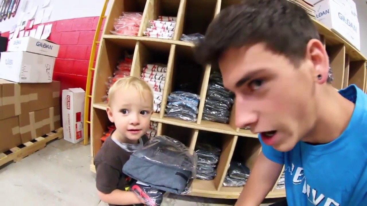 ReVive Skateboards Warehouse Walkthrough Sam Tabor - YouTube