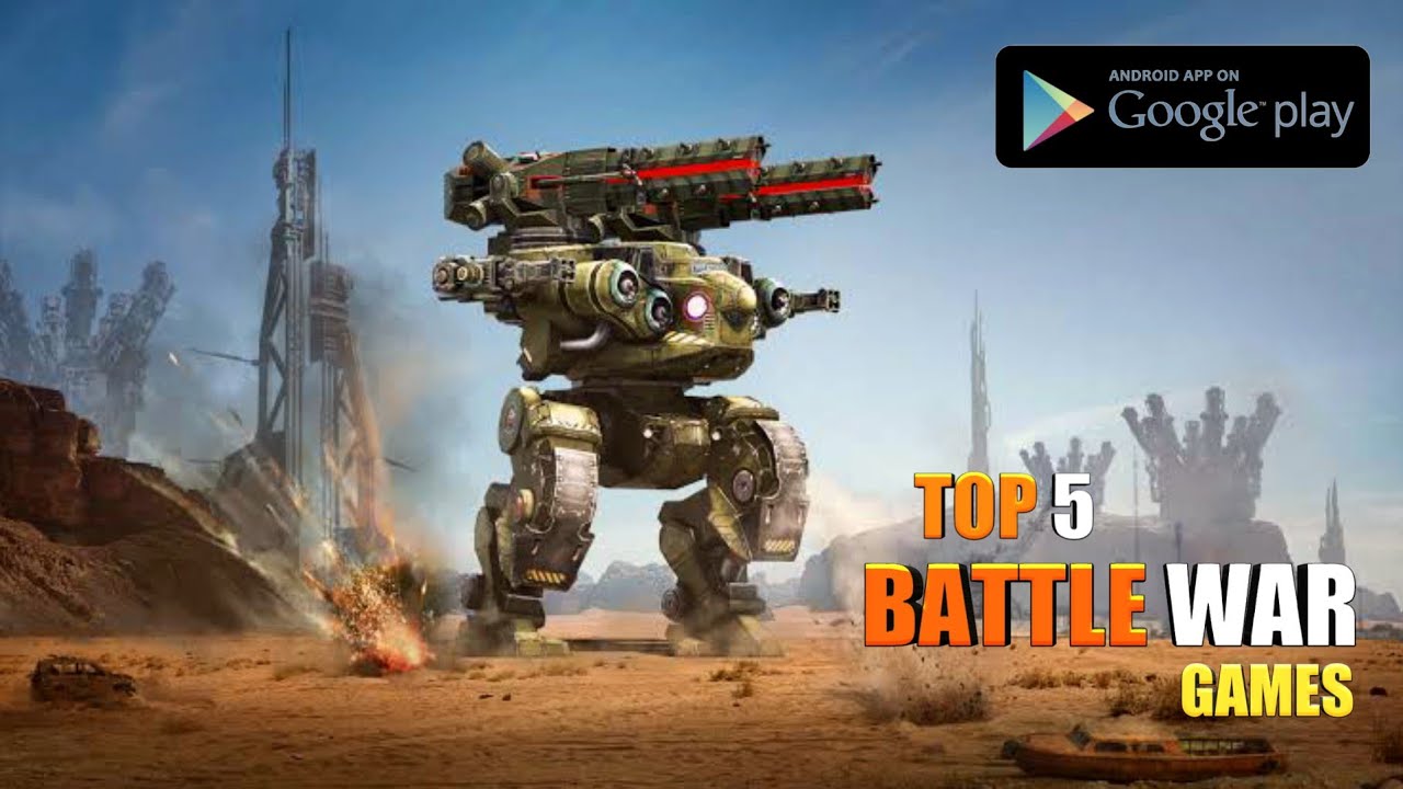 TOP 5 MOST REALISTIC BATTLE WAR GAMES FOR ANDROID & IOS | BATTLEGROUND ...