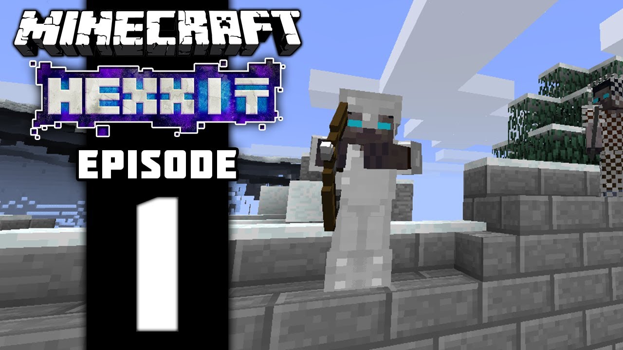 MINECRAFT: Hexxit Survival | Episode 1 - "A New Adventure!" - YouTube