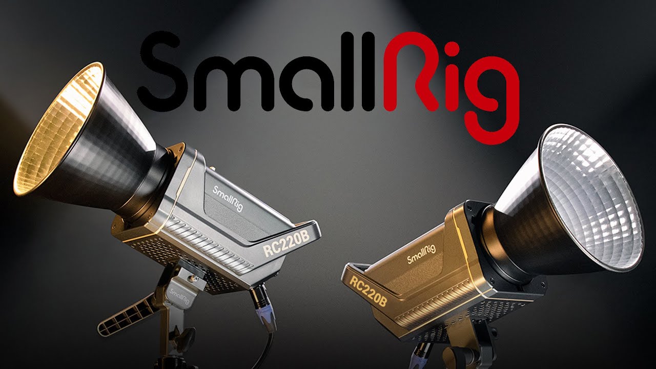 Best Beginner Youtube Light - Small RIG RC 220b - YouTube
