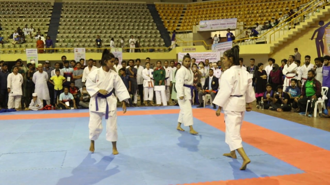 Best Female Karate Bunkai - YouTube