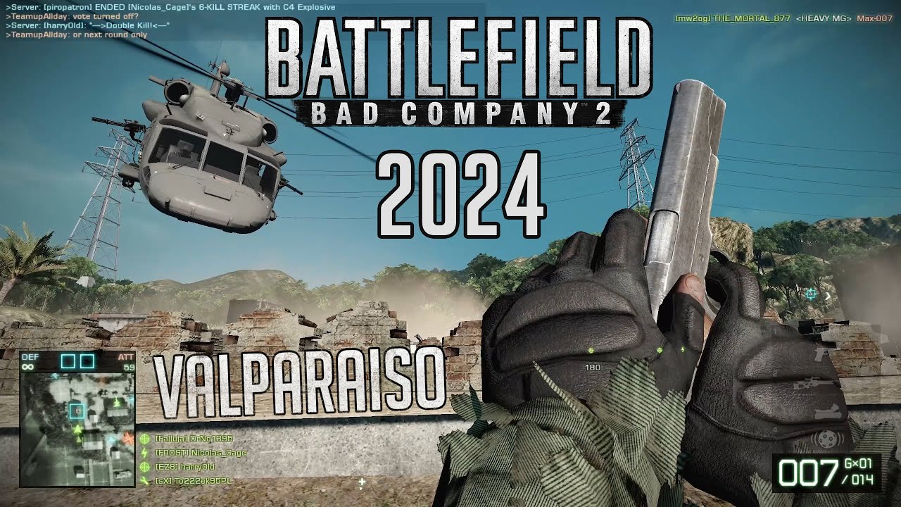 Battlefield: Bad Company 2 Project Rome - Valparaiso Guard - YouTube