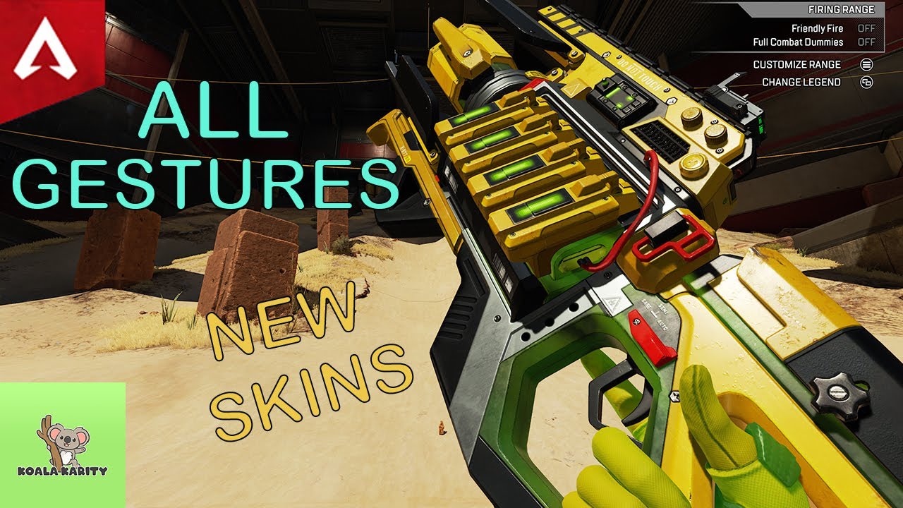 New Epic Skin for the Charge Rifle (Poison Beam), All Gestures. [Apex ...