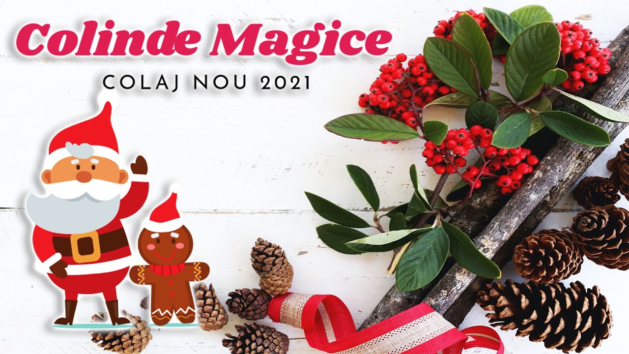 COLINDE PENTRU CRACIUN 2021 - Colinde Magice - COLAJ NOU 2021 - YouTube
