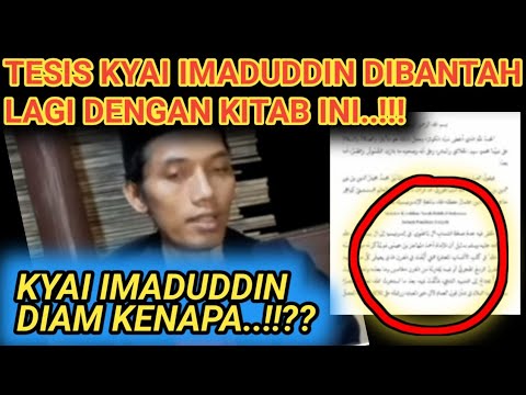 KITAB MEMBANTAH TESIS KYAI IMADUDDIN YANG MEMBATALKAN HABIB BAALAWI ...