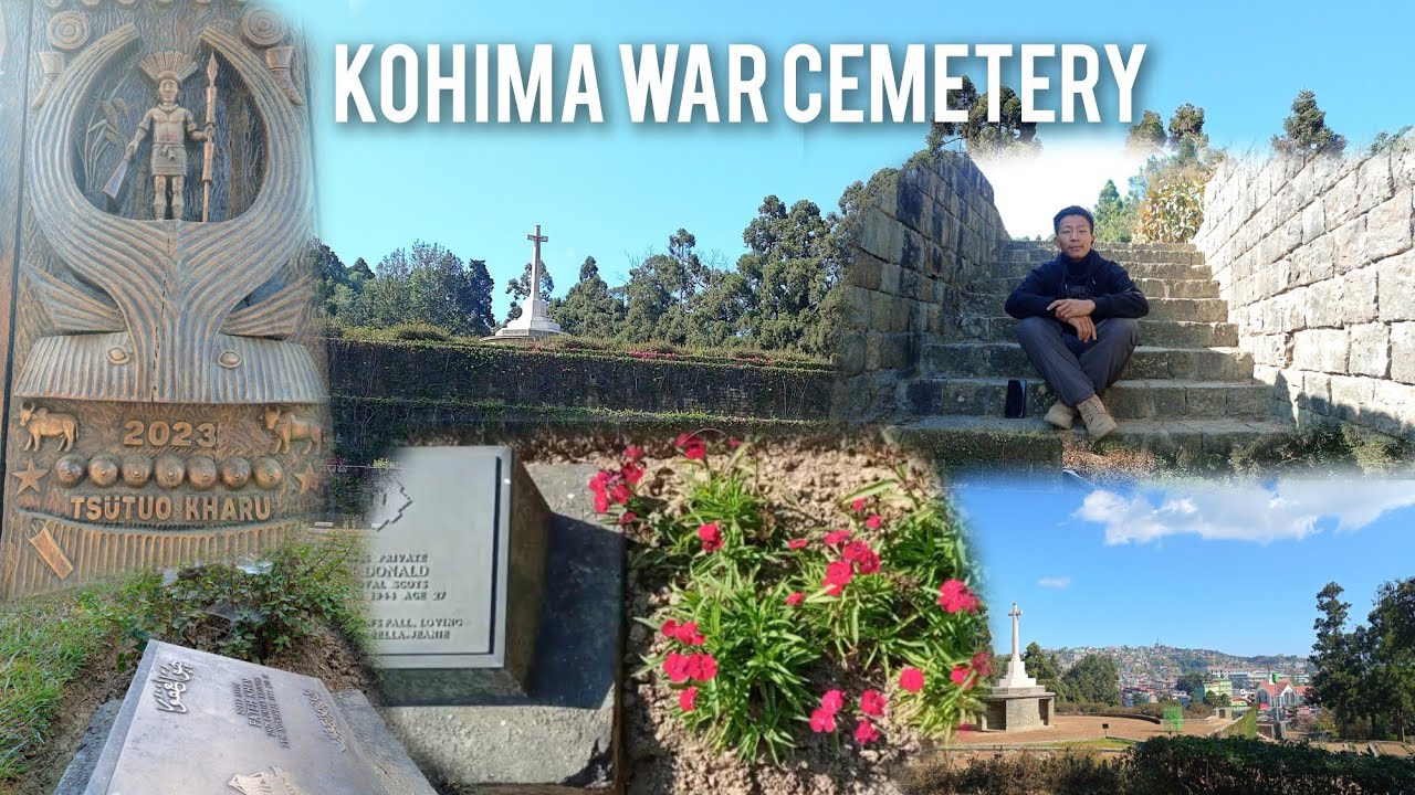 Visit to ( kohima War cemetery ) stone monuments and our last night at ...