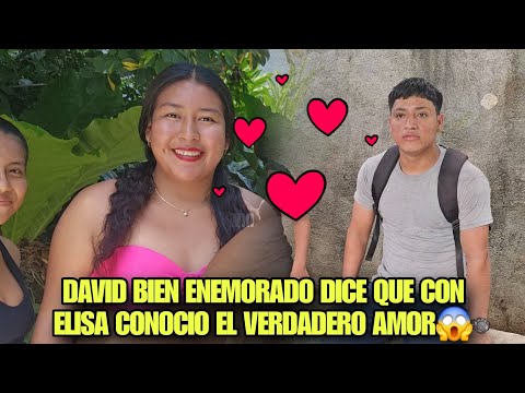 Todos Dicen Que David Ya Se Dejo Con Elisa, David Aclara Que Pronto Se Casaran A Finales de Año😱