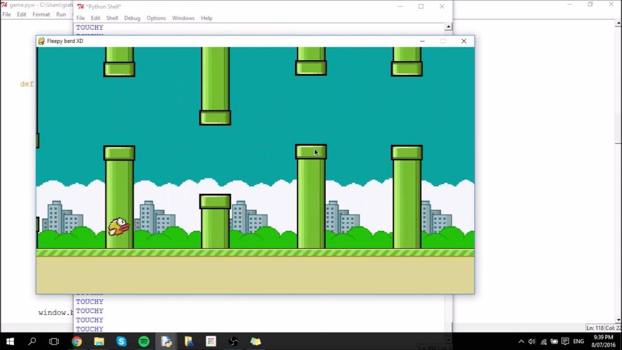 Flappy Bird Remake (Python, Pygame) - YouTube