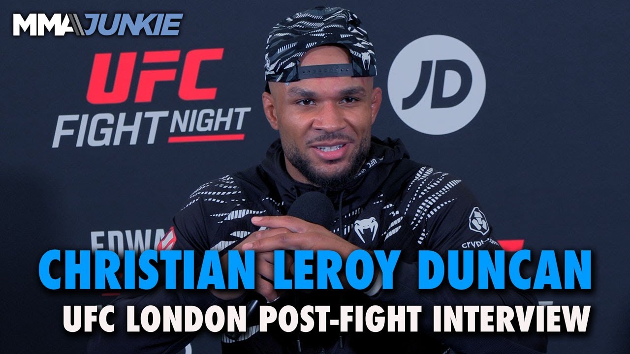 Christian Leroy Duncan Comfortable at Middleweight Despite Late Weigh ...