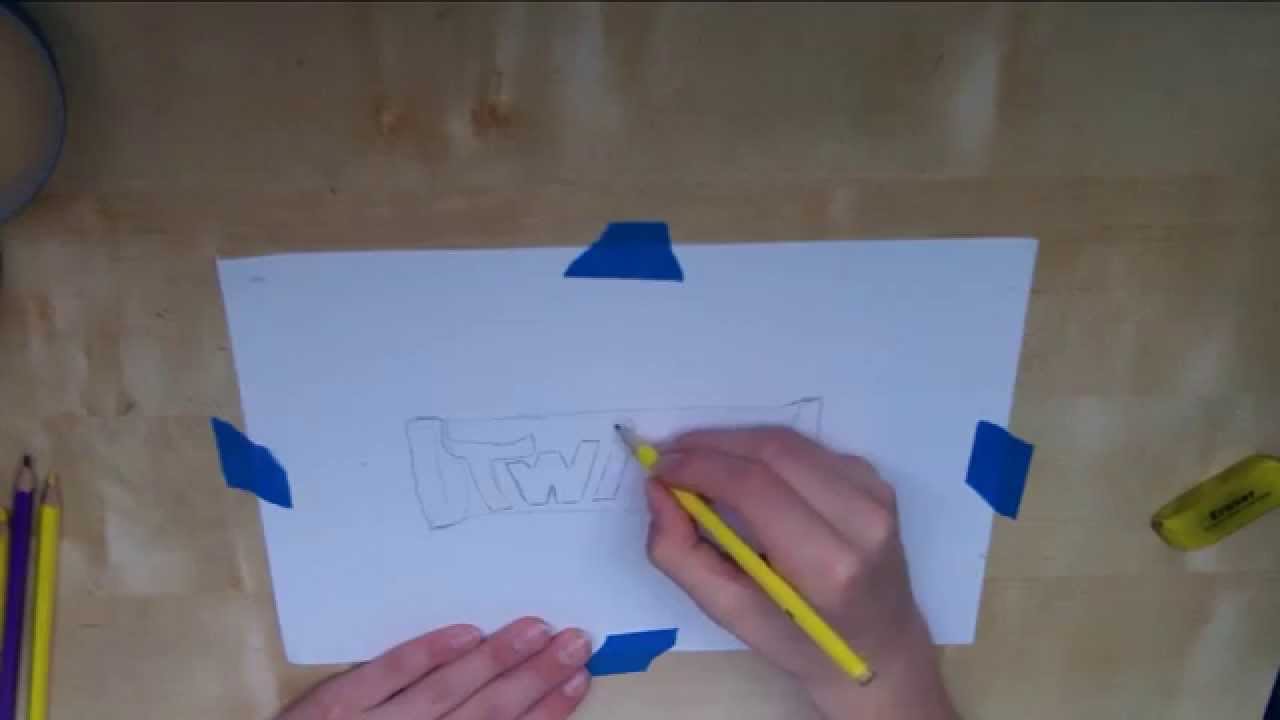 Drawing a Twirl Bar - YouTube