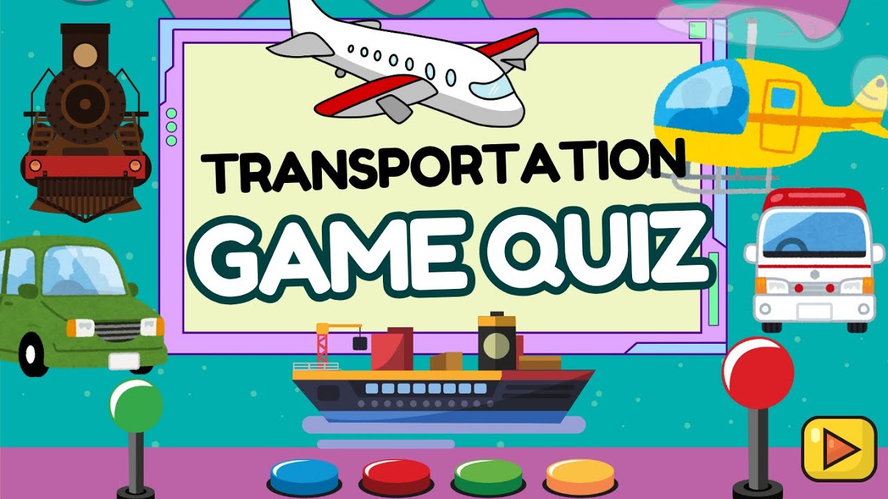 Transportation Quiz for Kids | Guess the Vehicle Using Clues Game - YouTube