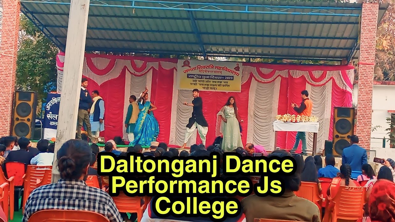 Daltonganj Dance performance Js College #dance #performance #vlogs ...