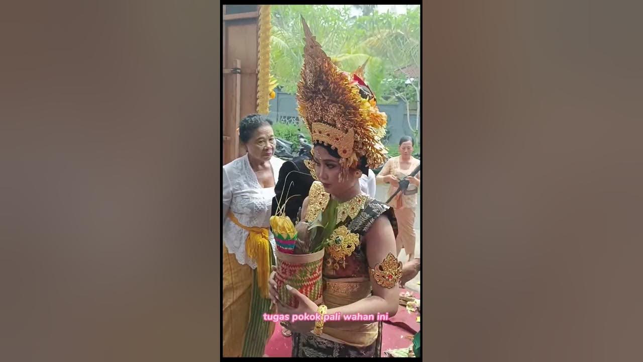 upacara perkawinan / pawiwahan di bali - YouTube