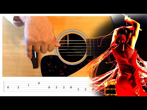 Spanish dance [Amazing Spanish Melody] Guitar Lesson w/ Tabs!