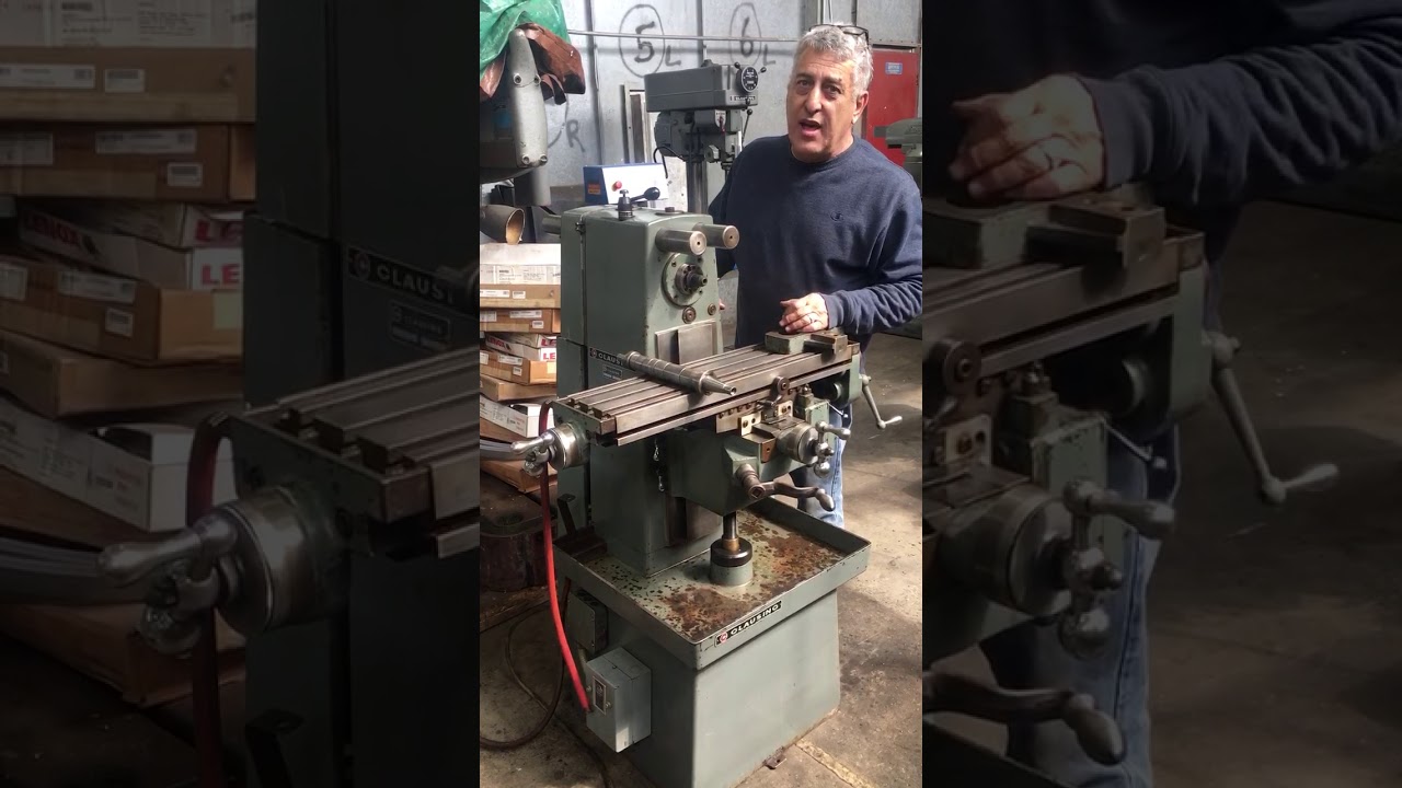 Clausing Horizontal Milling Machine, Model 8540, Michael Fine Machinery ...