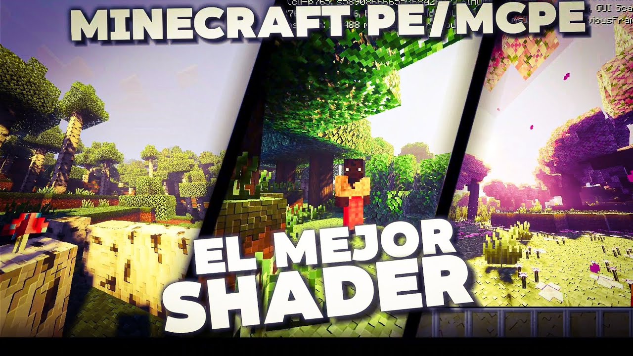 El MEJOR SHADER para Minecraft PE/MCPE 1.21.X! Shader Ultra Realist ...