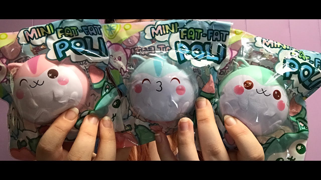 BABY POLI SQUISHIES! Squishy package from Popularboxes_HK! - YouTube