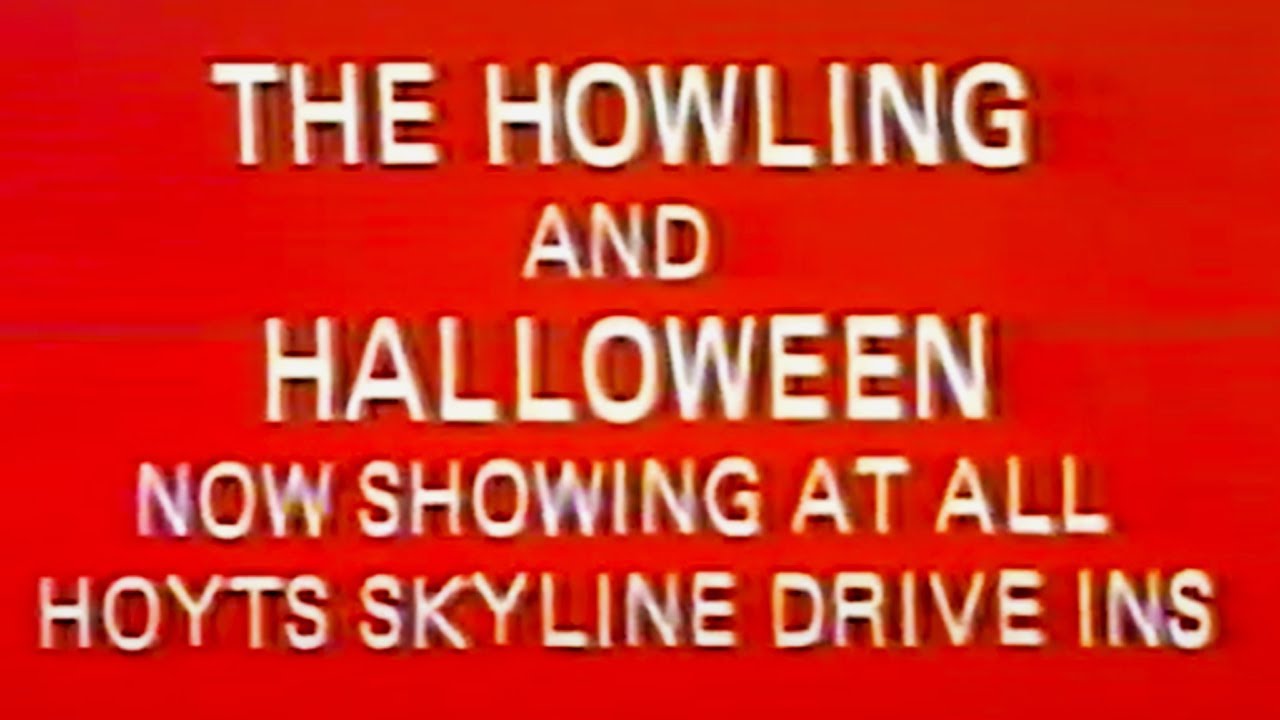 The Howling (1981) & Halloween (1978) - Drive-in TV Spot Trailer ...