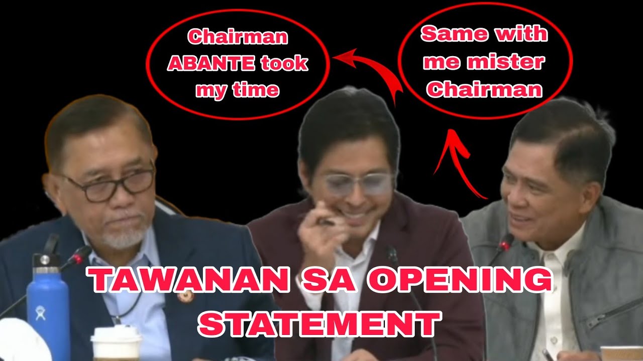 Cong. Dan Fernandez at Cong. Paduano naubosan ng oras sa openin ...