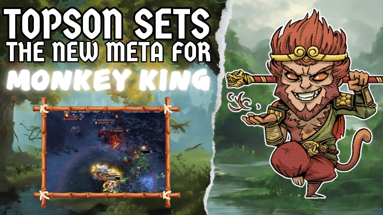 Topson Meta Breaking Masterpiece with Monkey King! - YouTube