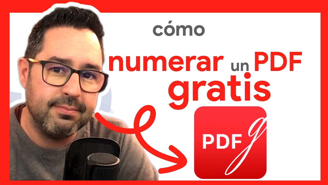 🟢 COMO NUMERAR un PDF GRATIS - TUTORIAL en ESPAÑOL - Sin MARCA DE AGUA ...