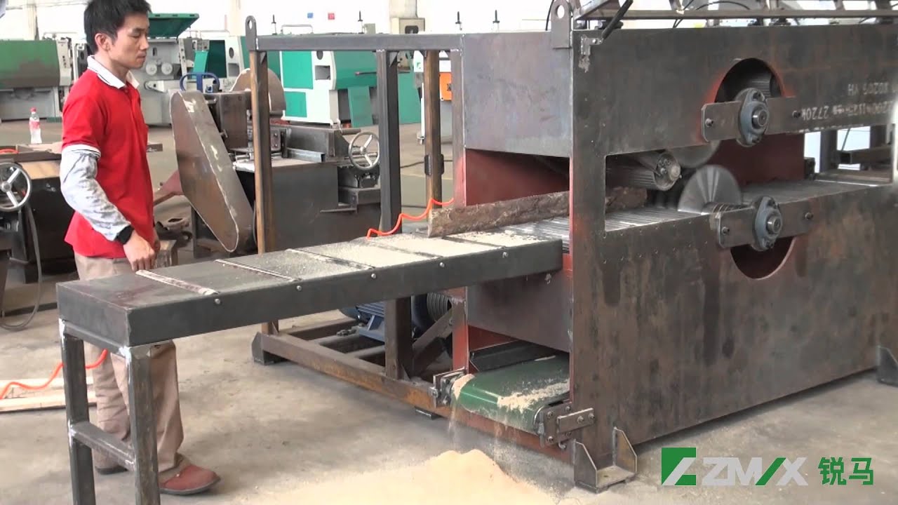 Arterki Plank Multi-rip saw machine MJ-3025 testing in factory - YouTube
