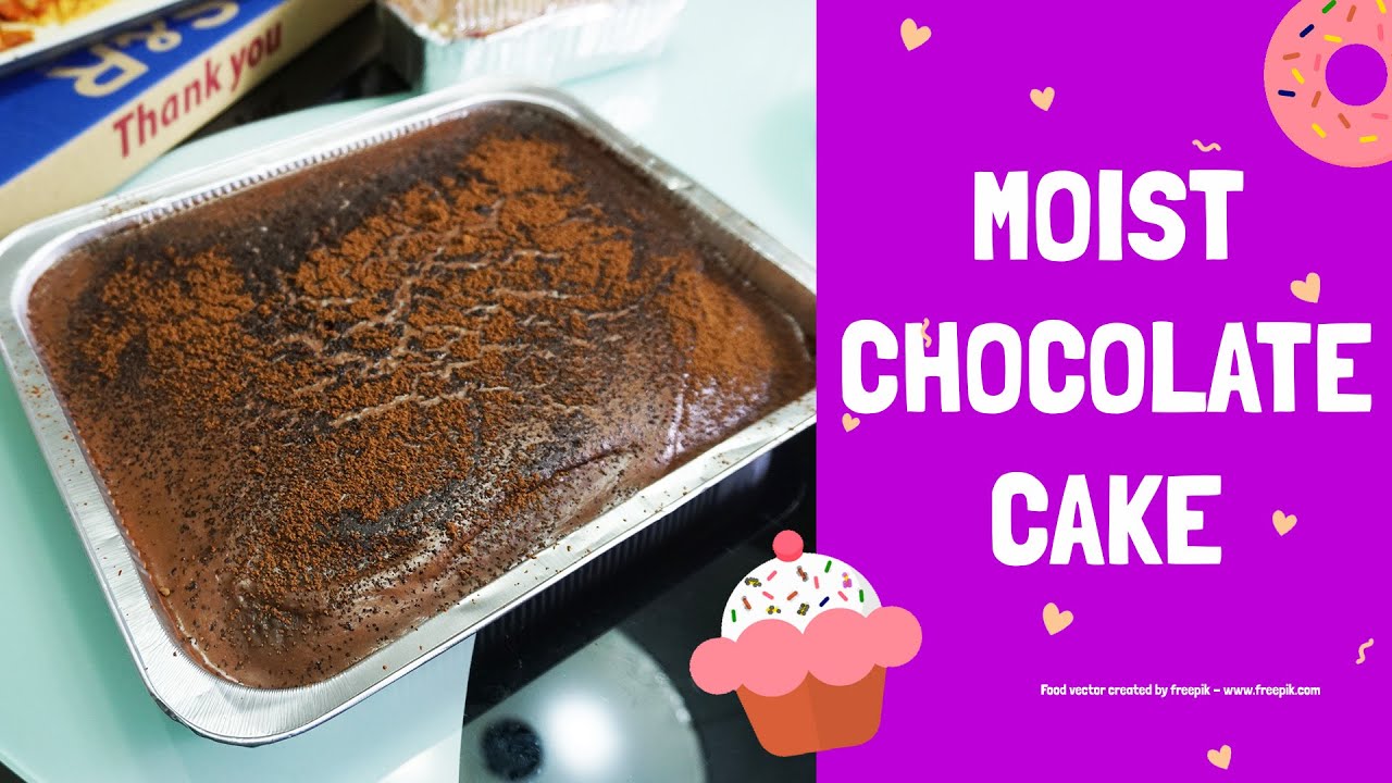 Paano Gumawa ng Easy to Make Moist Chocolate Cake? - YouTube