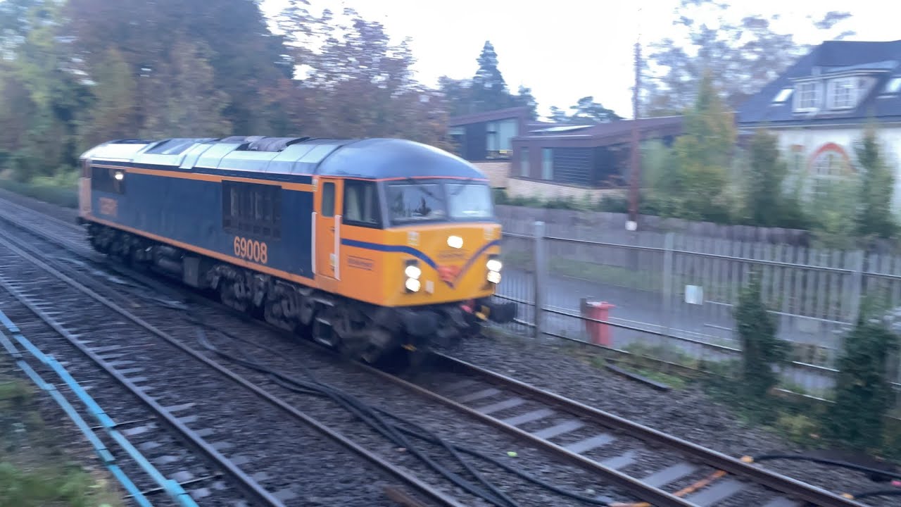 Class 69 | 69008 | Light Engine | GB Railfreight - GBRf - YouTube