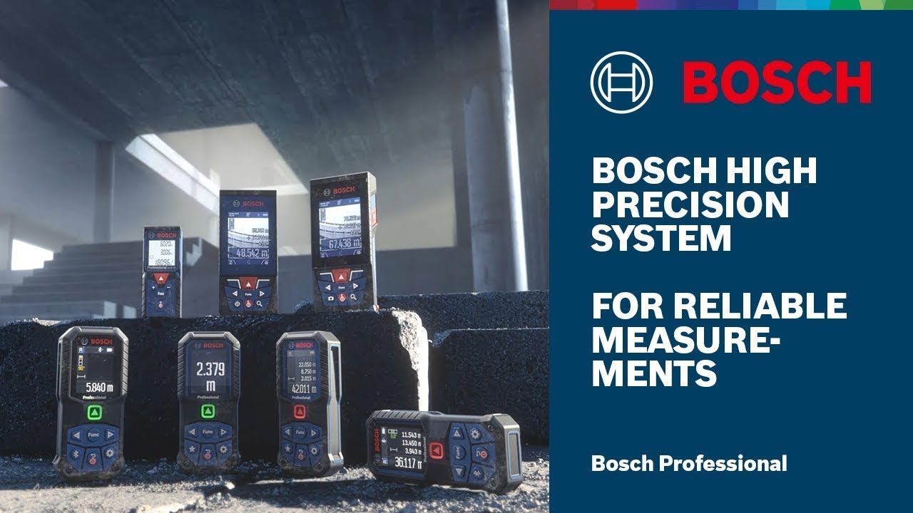Reliable measurements with the Bosch High Precision System - YouTube