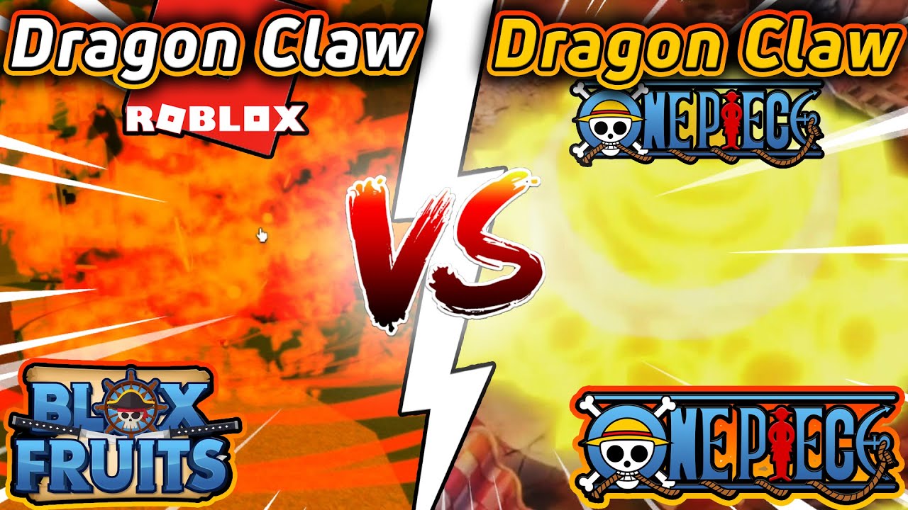 (CODES) 🐲🔥 Dragon Claw V1,V2 Vs Anime One Piece - Blox Fruits | Roblox ...