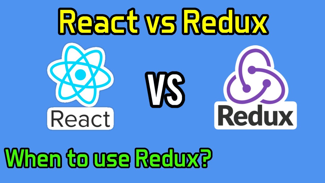 React vs Redux | When to use Redux? - YouTube