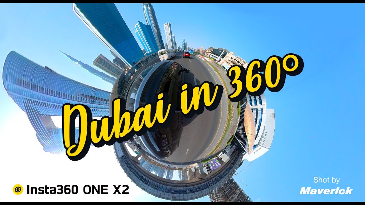 Dubai in 360 - Insta360 ONE X2 - YouTube