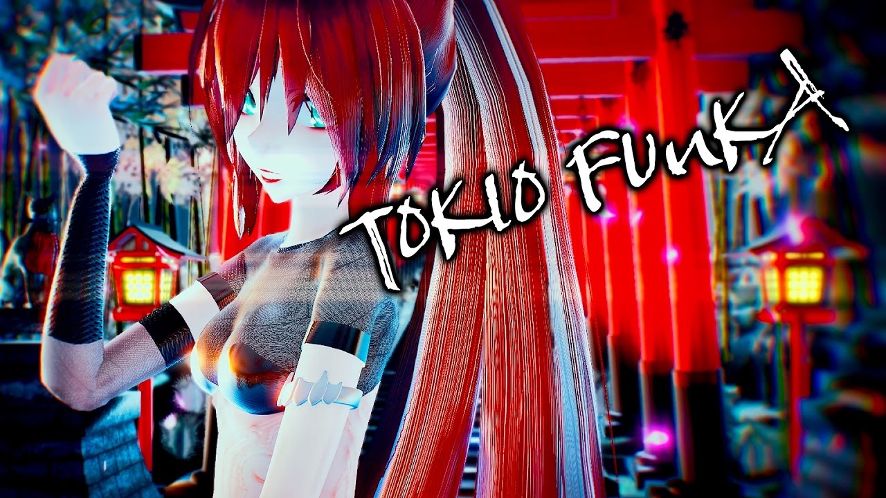 MMD 】Tokio Funka [ トキヲ・ファンカ ] (Model Test & RayCast Shader Test) 1440P ...