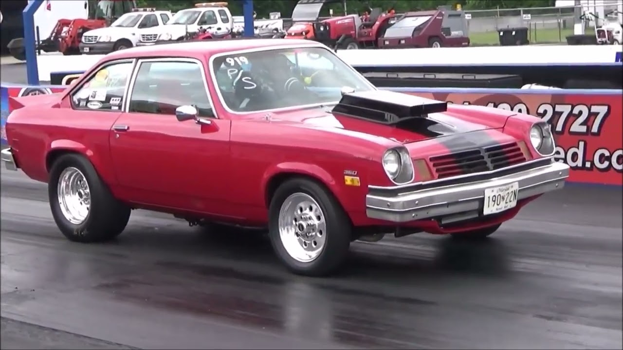 1974 Chevy Vega at the Track Dreamgoatinc Classic Hot Rod and Pro ...