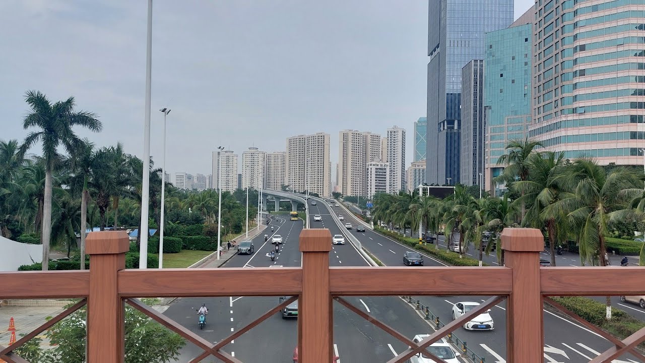 Haikou | The amazing roads and housing infrastructure of Meilan ...