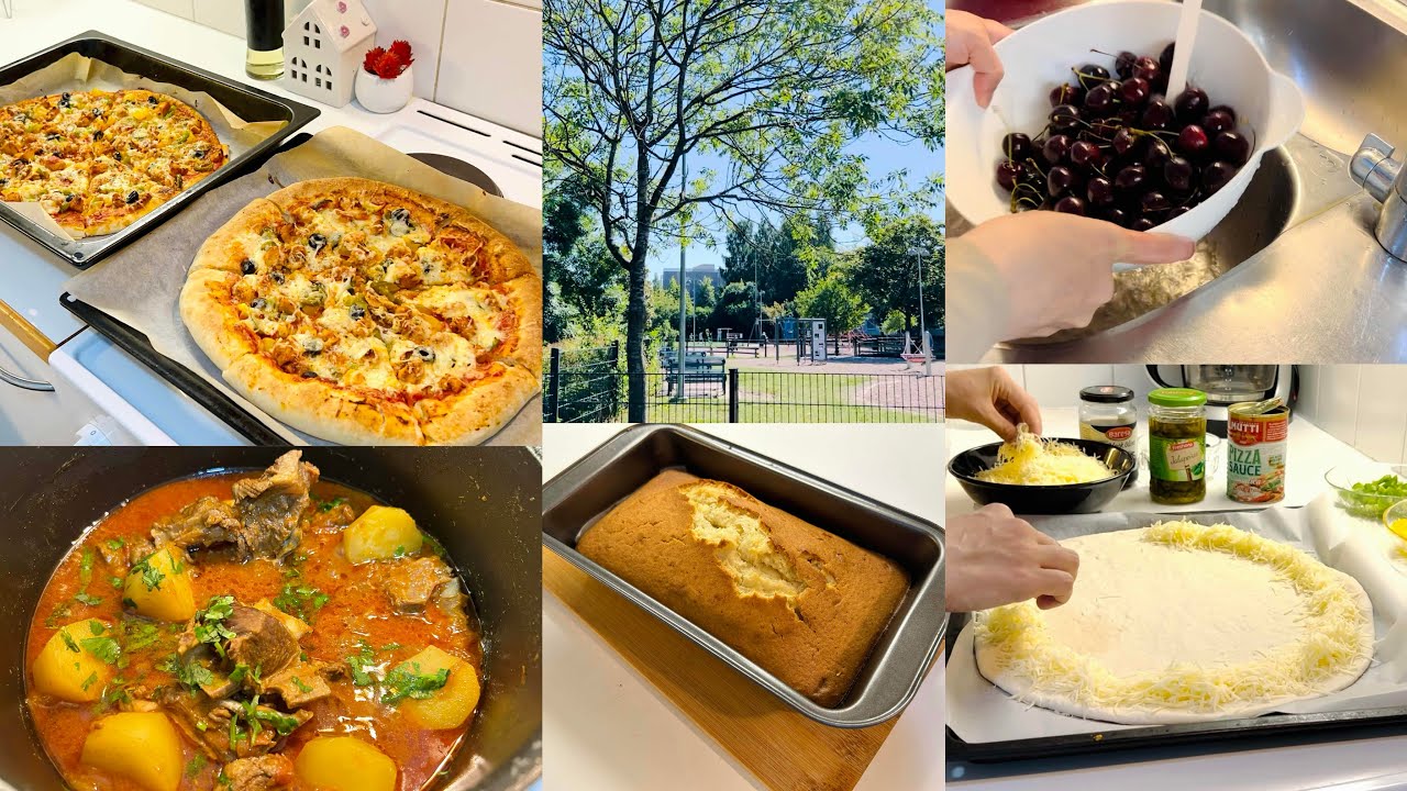 Nordic summer| happy,ordinary life| daily routine| cooking |Silent vlog ...