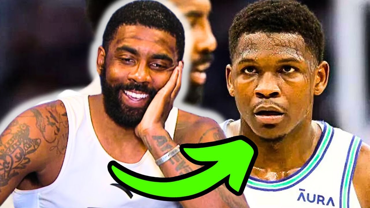 Kyrie Irving RESPONDS To Anthony Edwards... - YouTube