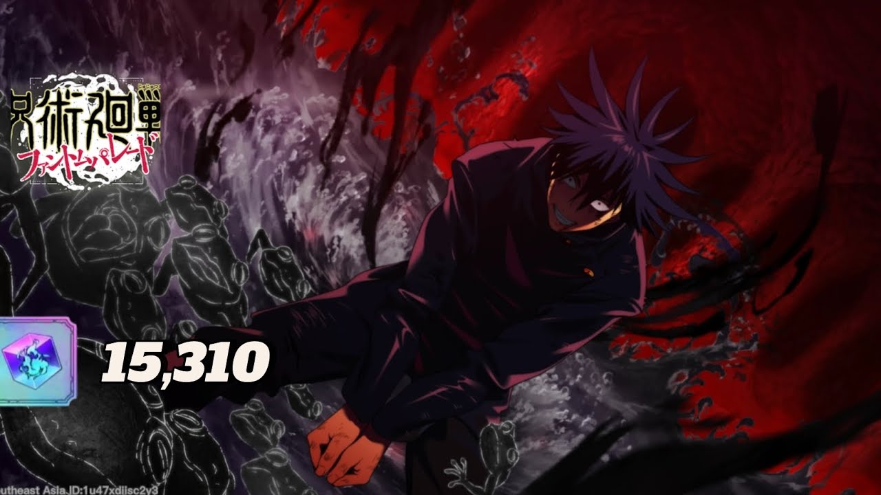 jujutsu kaisen phantom parade gacha Incomplete Domain Megumi Fushiguro ...