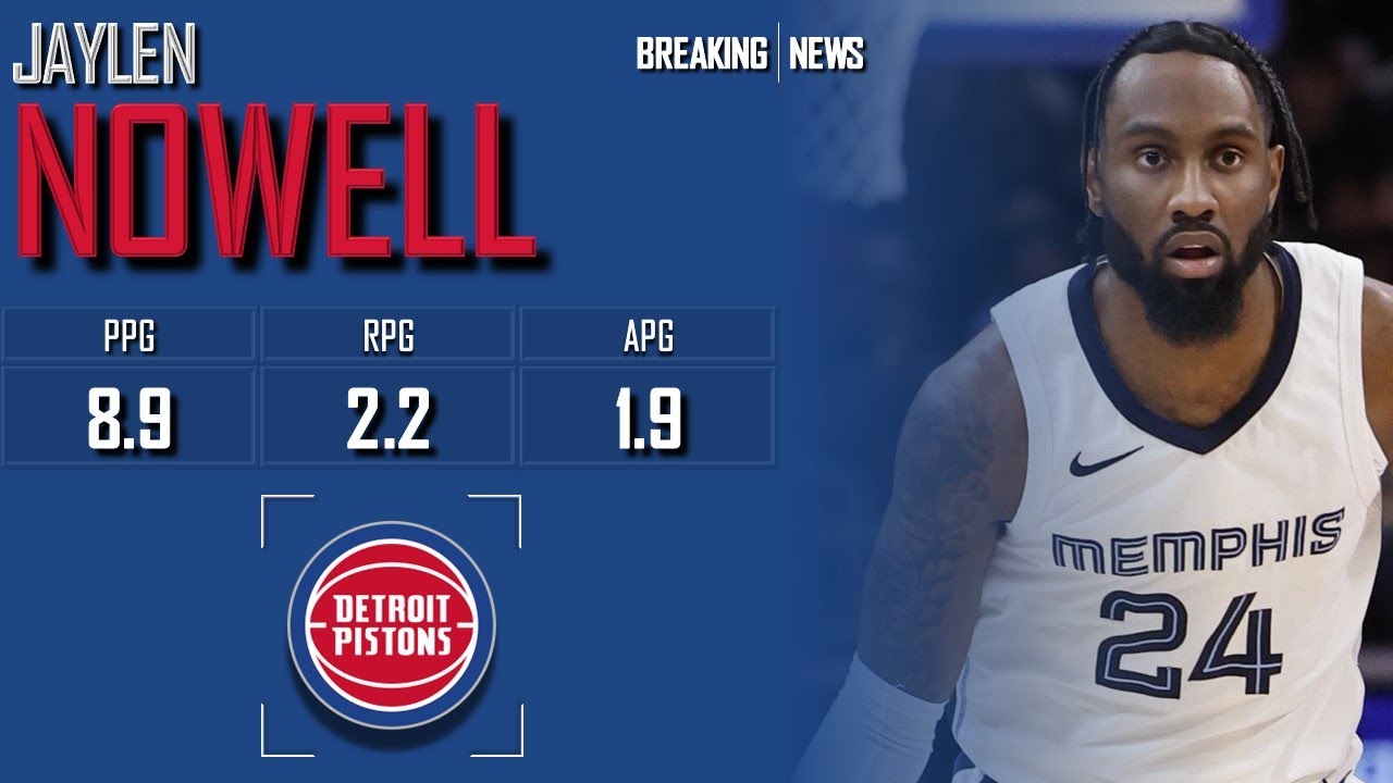 DETROIT PISTONS: Jaylen Nowell ᴴᴰ - YouTube