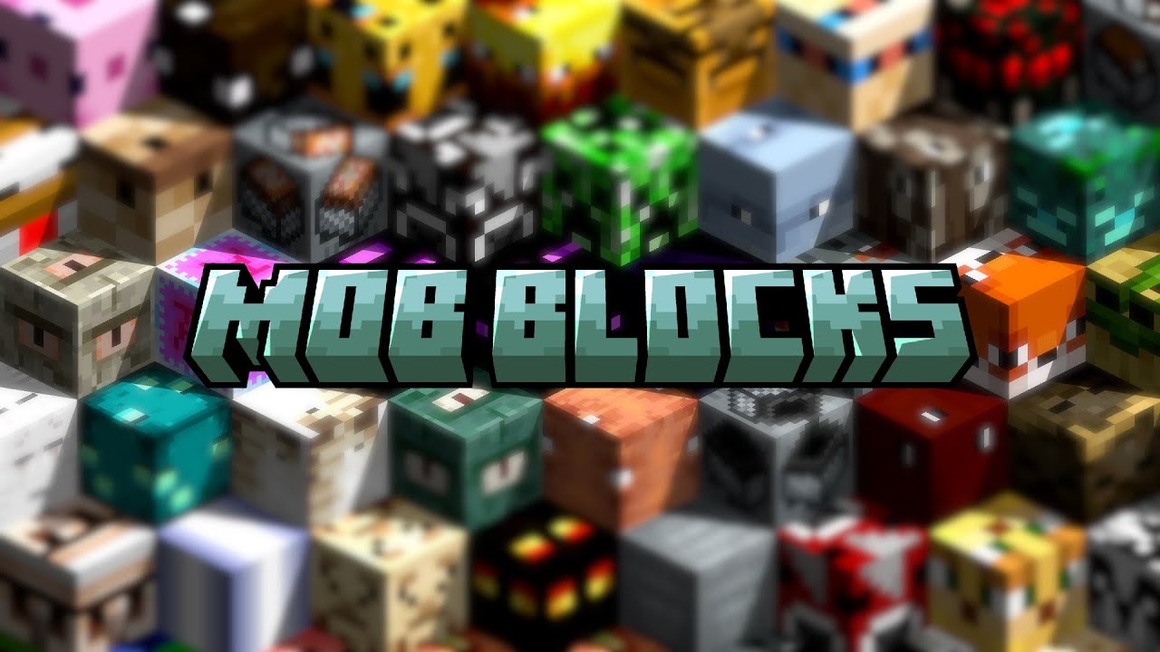 Mob Blocks update - YouTube