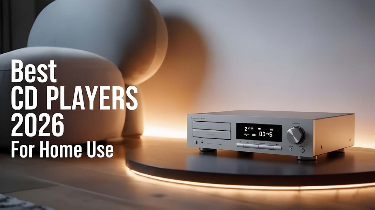 Best CD Players for Home Use 2026 (Reliable & Great Sound) - YouTube