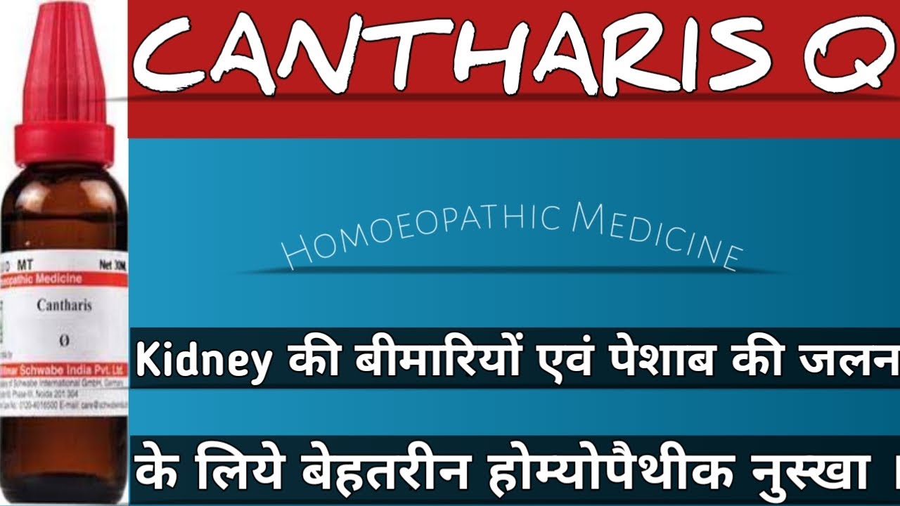 CANTHARIS Q || पेशाब की जलन में लाभदायक एवं आपकी किडनी को भी स्वस्थ रखे ...