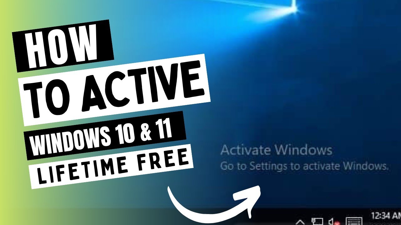 How to Activate Windows 11, 10, 8, for Free - YouTube
