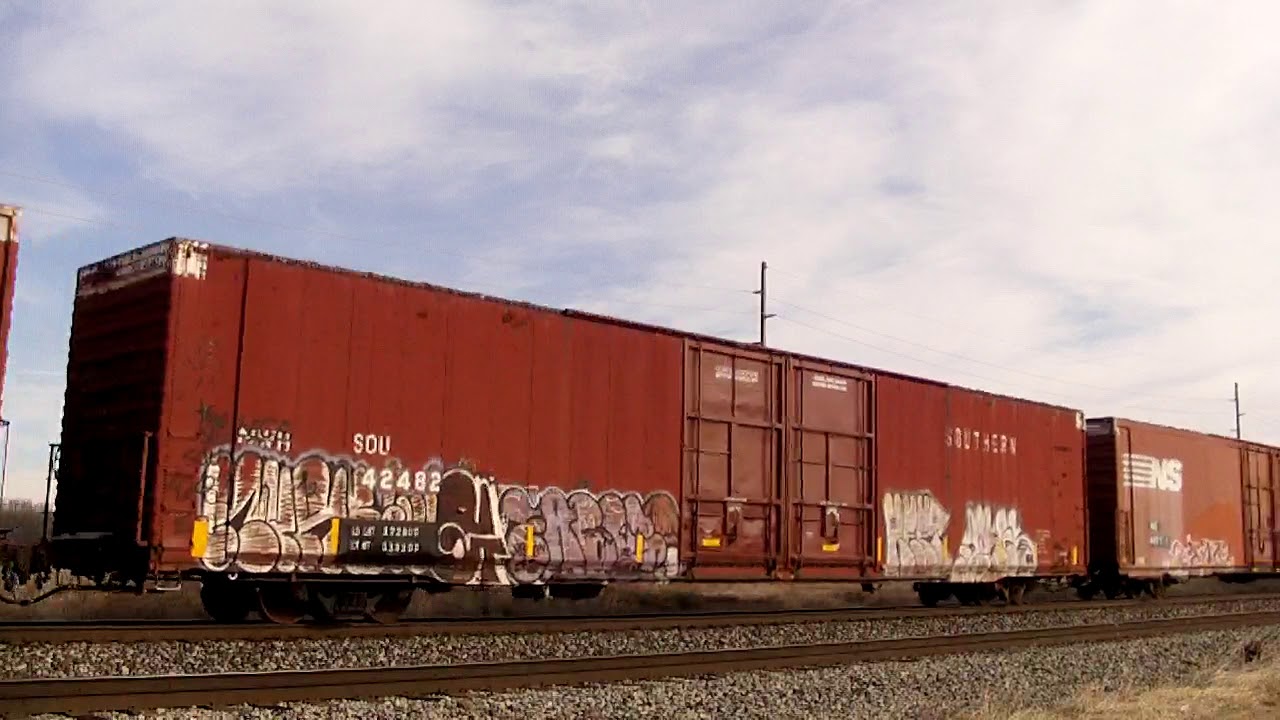 NS 181 @ PENN, IN 3 29 15 NS 9631 CP 9811 - YouTube