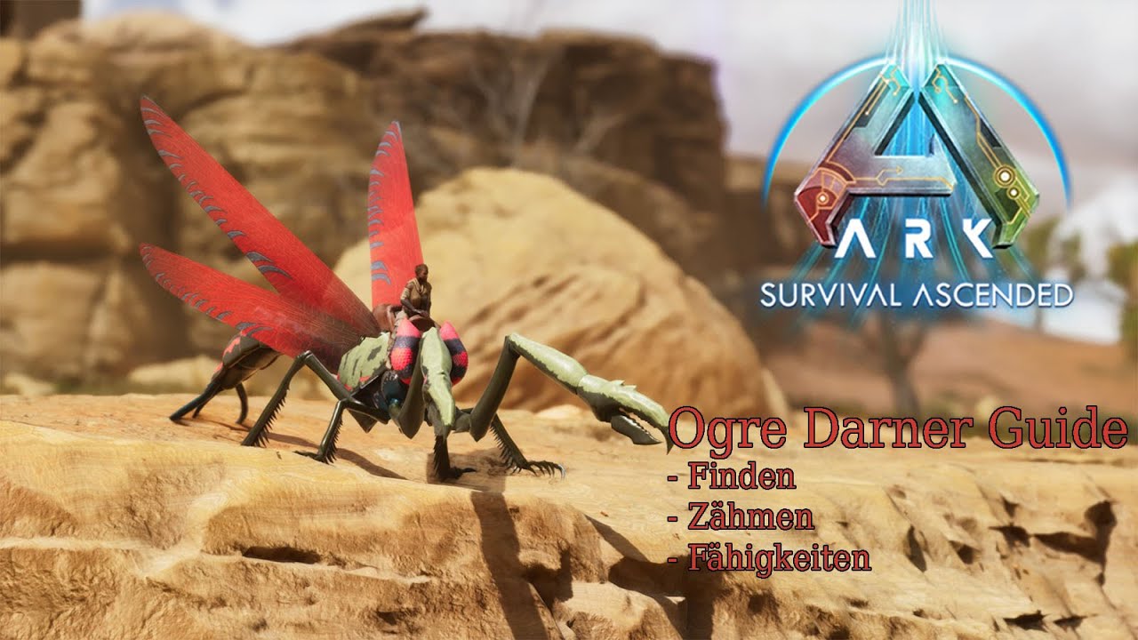 Ogre Darner Guide Deutsch [Additional Creatures: Wild ARK] - YouTube