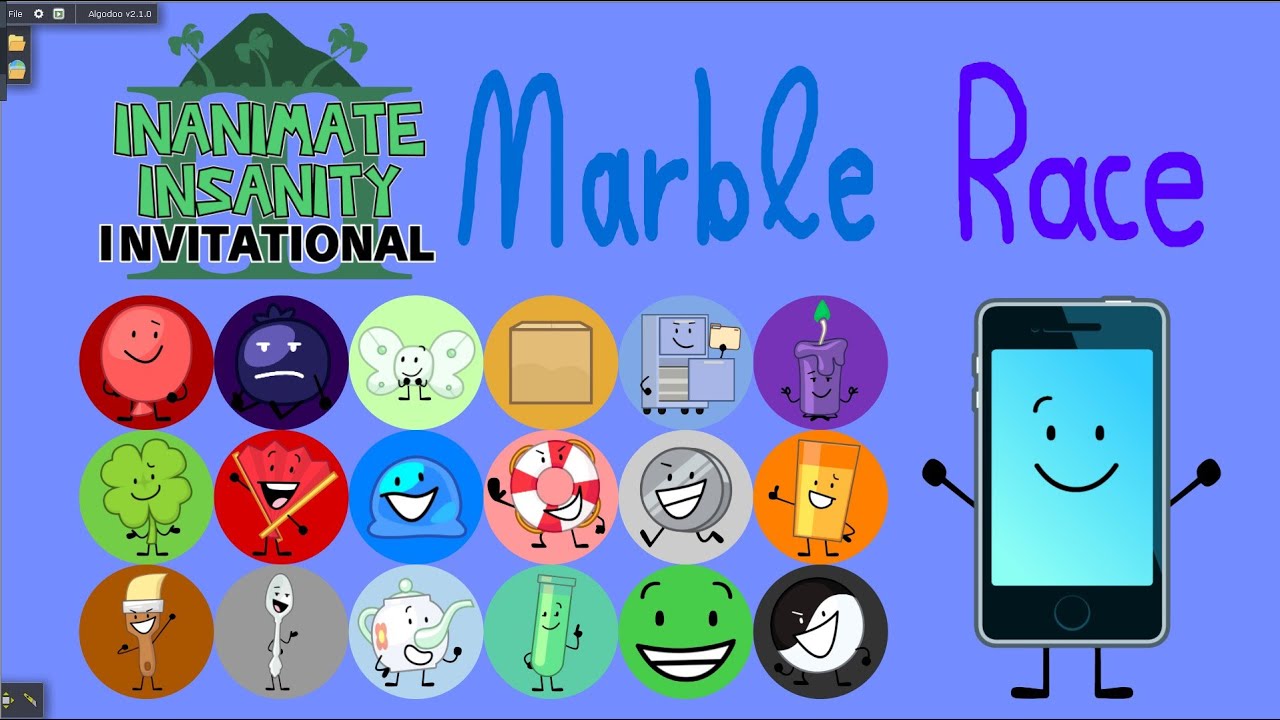 Inanimate Insanity Invitational Marble Race - YouTube