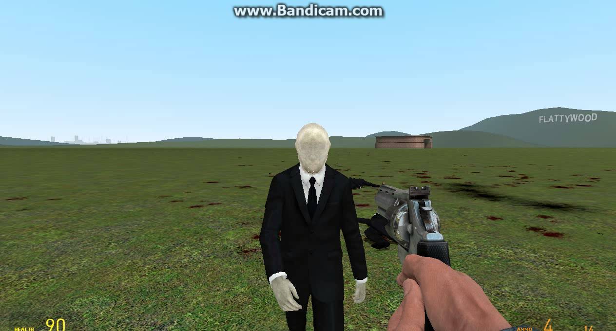Trying to kill slenderman (Gmod sandbox Fun!) - YouTube