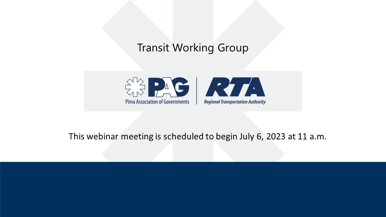 Transit Working Group Meeting - July 6, 2023 11:00 a.m. - YouTube