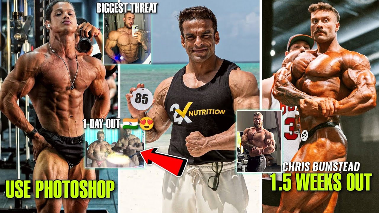 Yatinder Singh 1 Day Out 🇮🇳..., Dikshant Use Photoshop 😂, Cbum 1.5 ...