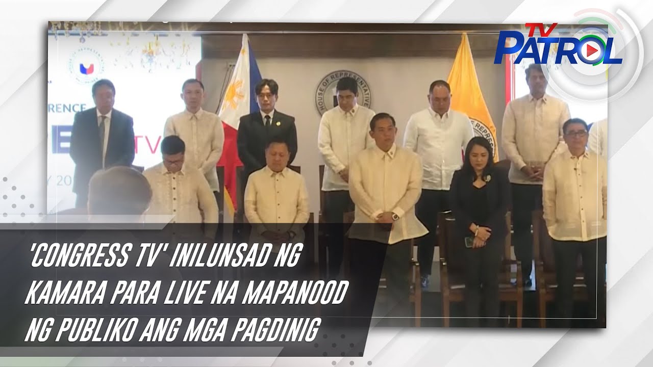 'Congress TV' inilunsad ng kamara para live na mapanood ng publiko ang ...